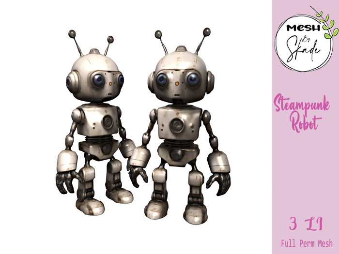 Second Life Marketplace Mbs Steampunk Robot